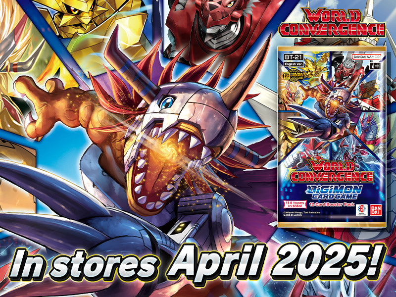 Digimon Card Game: World Convergence Booster Box (Bt21) – Double Infinity Gaming