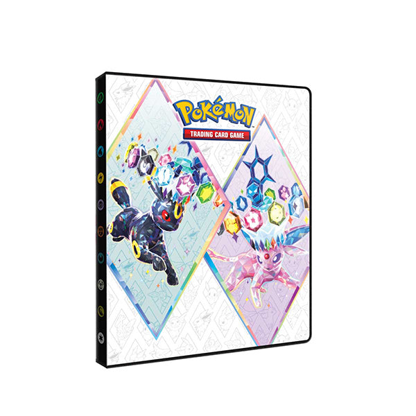 Pokemon: Prismatic Evolutions 4 Pocket Portfolio – Double Infinity Gaming
