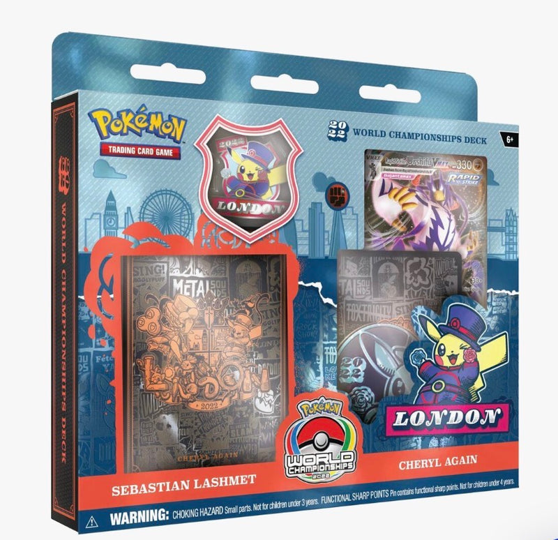 Pokemon: 2022 World Championship Deck: Sebastian Lashmet (Cheryl Again ...
