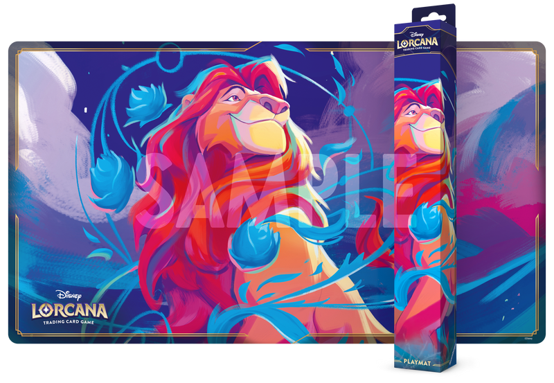 Lorcana Supplies: Fabled: Playmat: Mufasa – Double Infinity Gaming