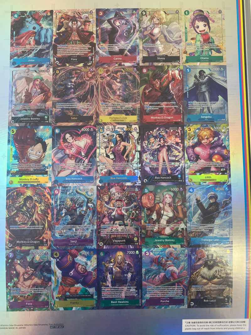 One Piece: Uncut Sheet OP-07 – Double Infinity Gaming