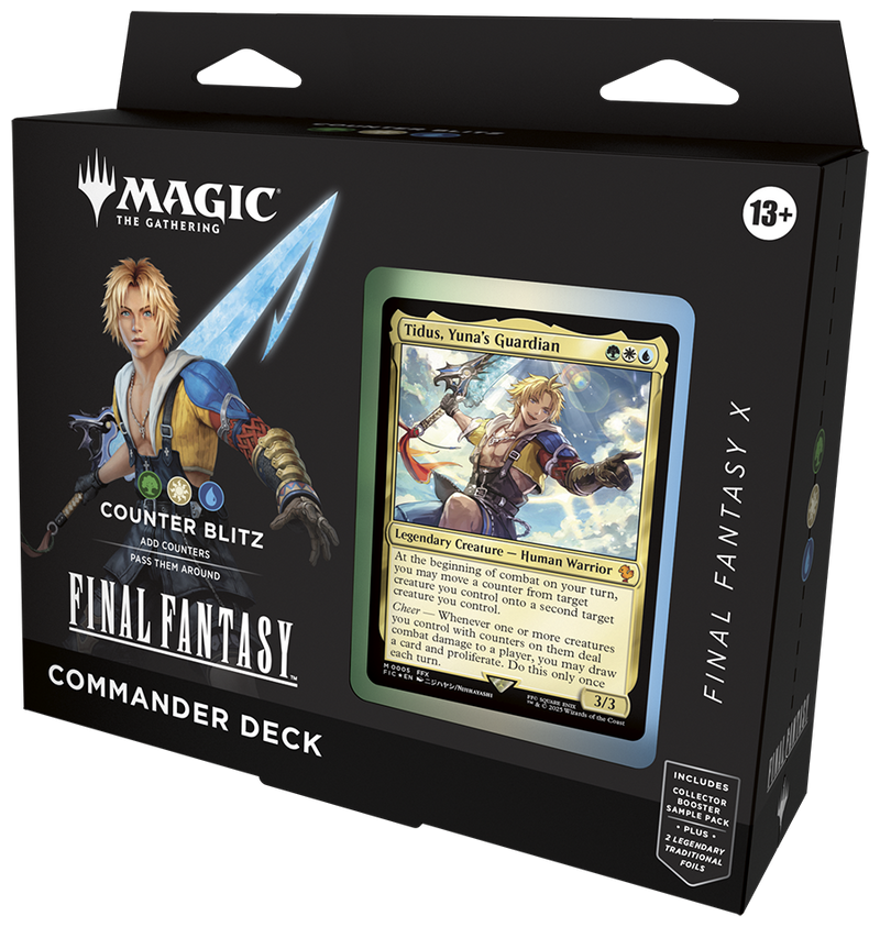 Magic: Universes Beyond: Final Fantasy: Counter Blitz Commander Deck ...