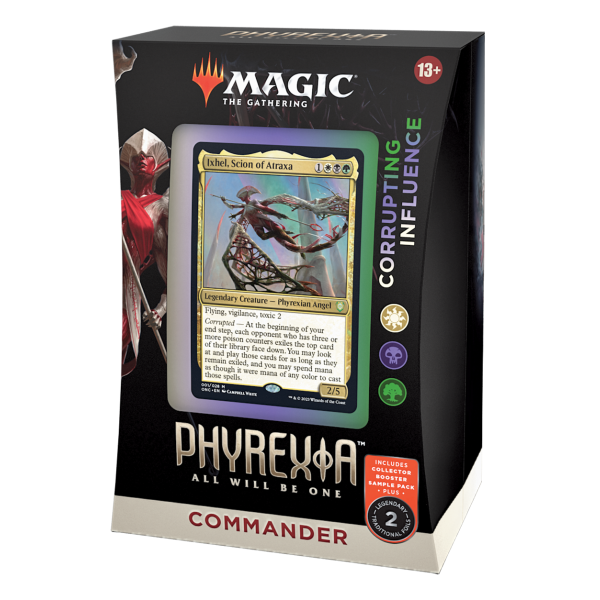 Corrupting Influence Phyrexia All Will Be One Commander Deck – Double ...
