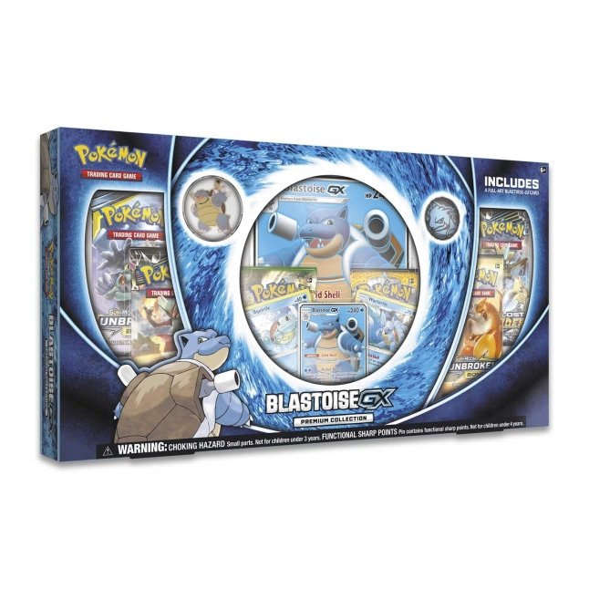 Pokemon: Blastoise GX Premium Collection – Double Infinity Gaming