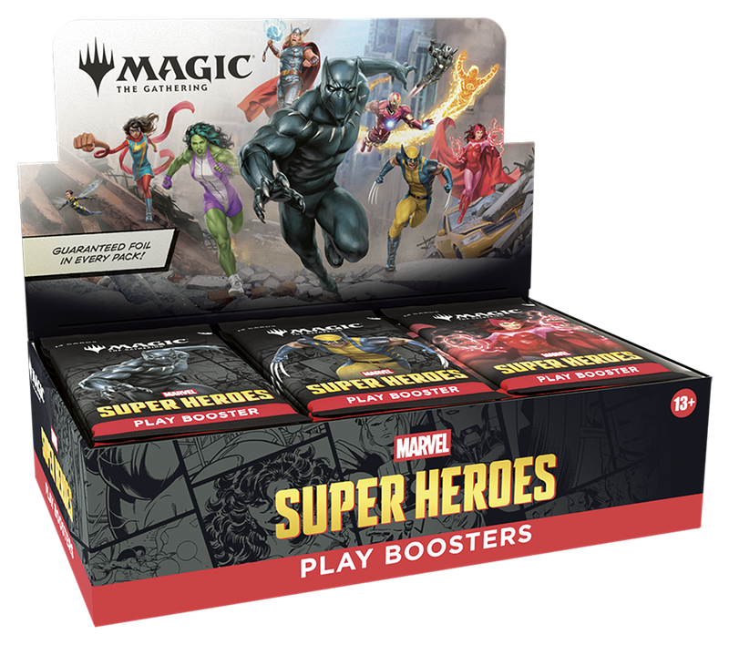 Magic the Gathering: Marvel Super Heroes: Play Booster Box (Presale ...