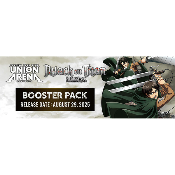 Union Arena: Attack on Titan Booster Box [UE10BT] (Presale) – Double ...