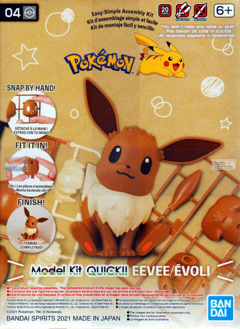 Pokemon: Model Kit QUICK!! - Eevee – Double Infinity Gaming